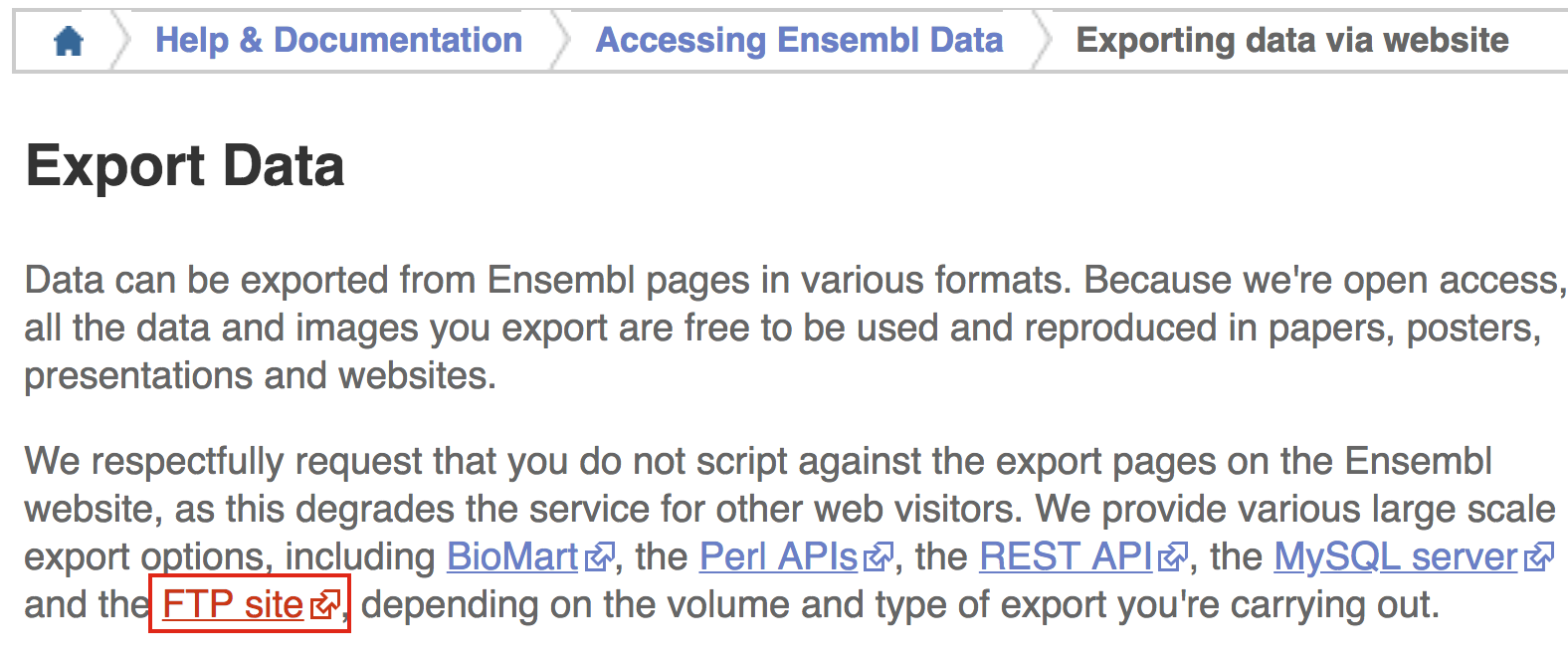Accessing genomic reference data | Transcriptomics CB321qc