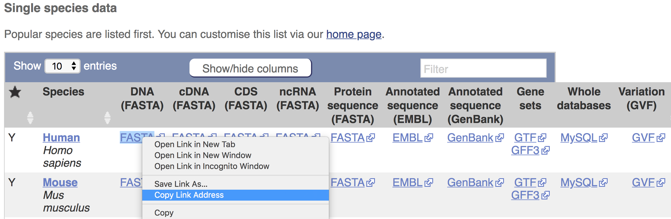 Accessing genomic reference data | Transcriptomics CB321qc