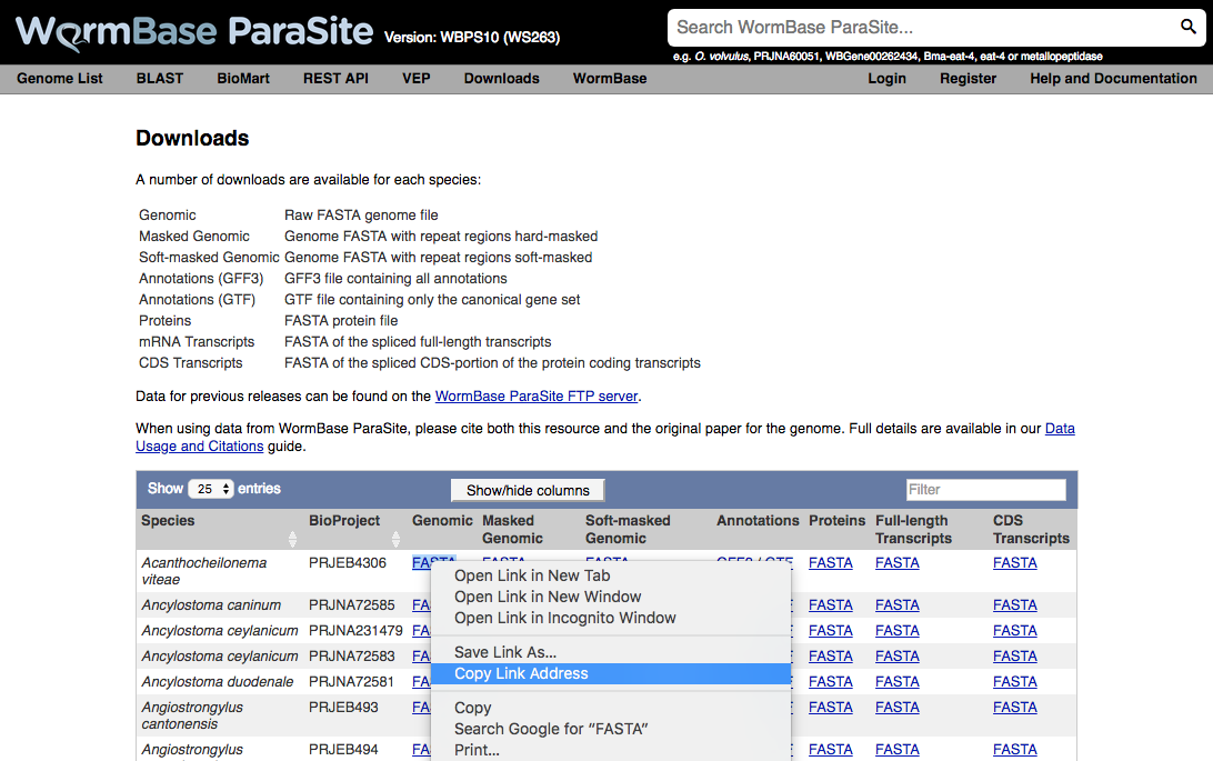 Accessing genomic reference data | Transcriptomics CB321qc